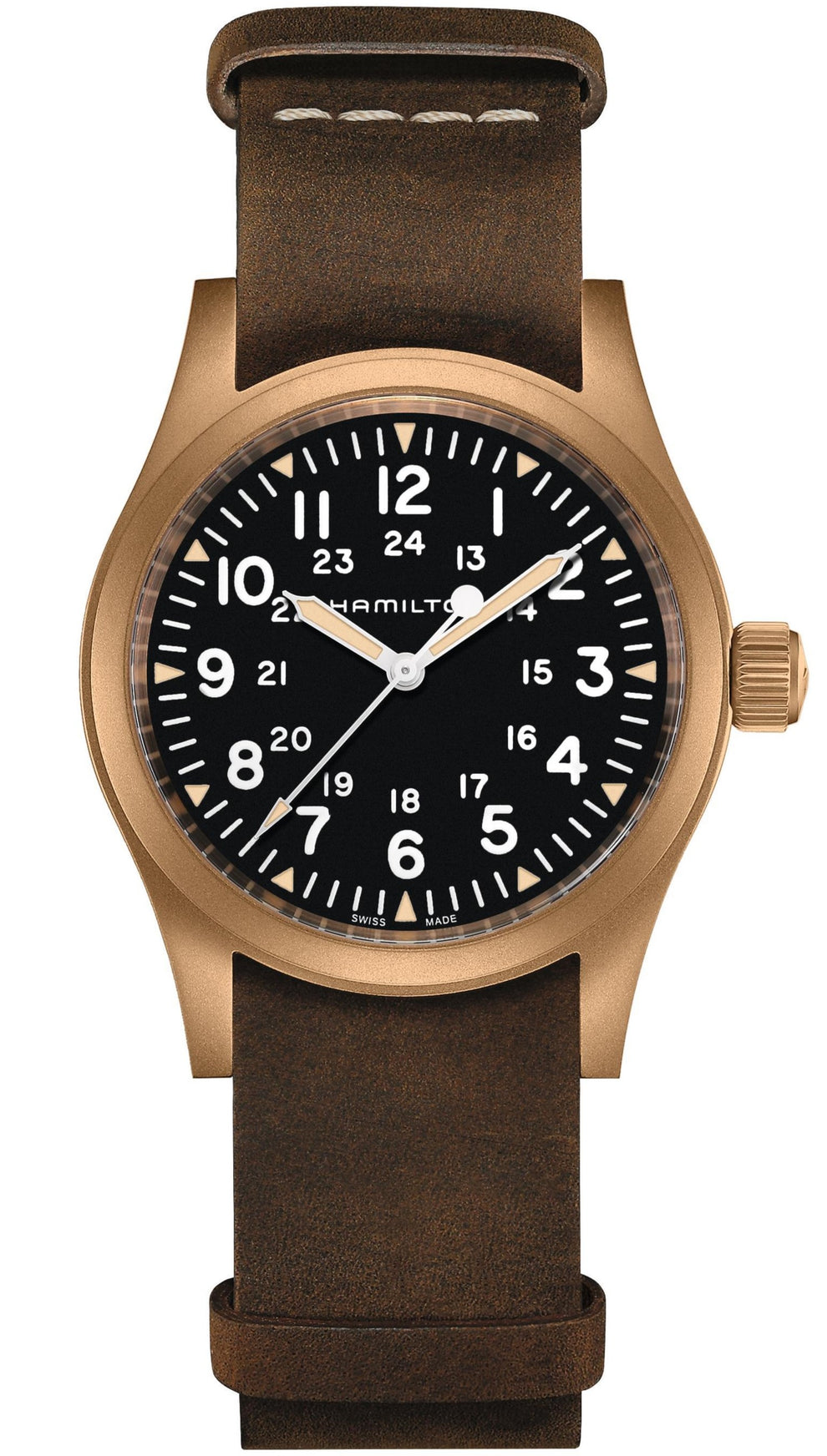 HAMILTON - Khaki Field Mechanical Bronze | H69459530 – TimeScape