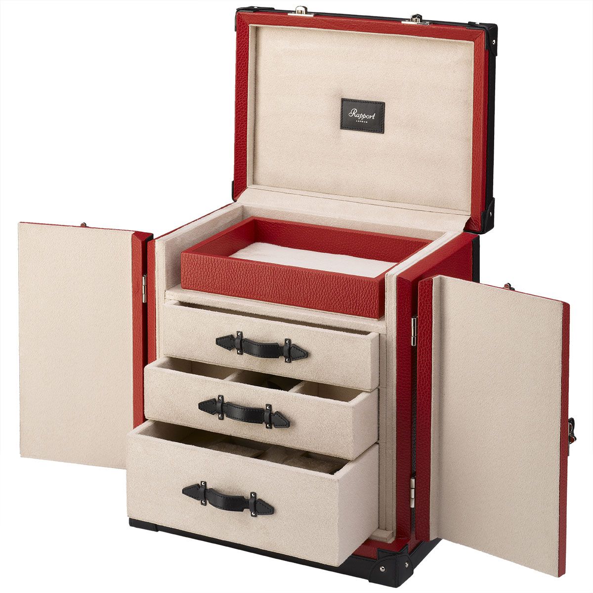 RAPPORT - Deluxe Jewelry Storage Trunk | J150 – TimeScape